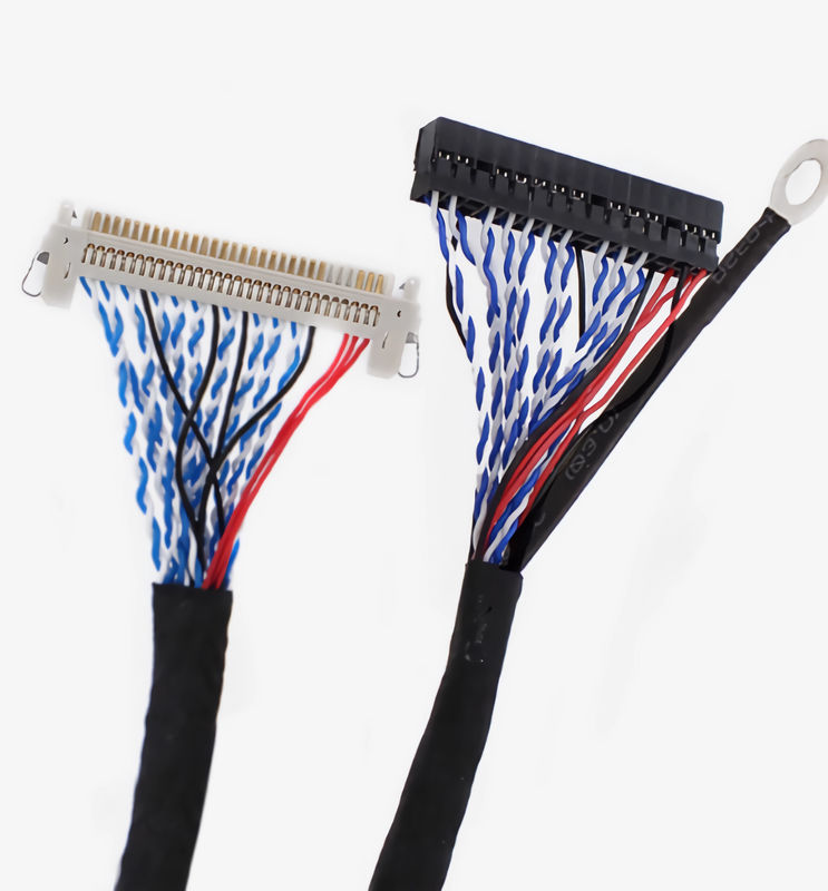 LVDS Connector Type Low-Voltage Display Serial Cable With PVC Jacket ...